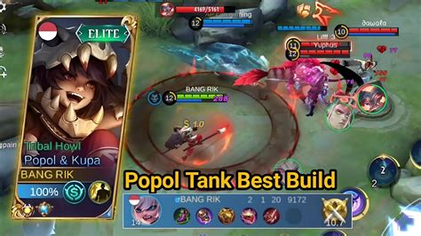 POPOL AND KUPA TANK BEST BUILD POPOL AND KUPA POPOL AND KUPA TOP GLOBAL YouTube