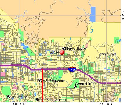 Sierra Madre Map