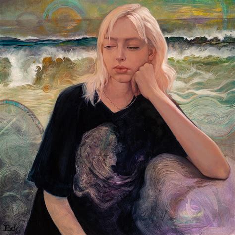 Waves Julie Bell Oil On Panel 2023 Scrolller