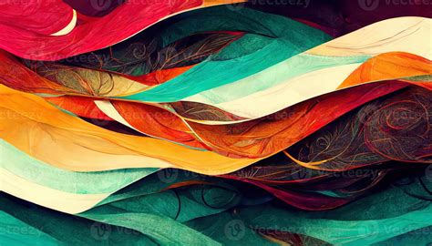 Red And Yellow Bokeh Patterned Background Wallpaper 22850332 Stock