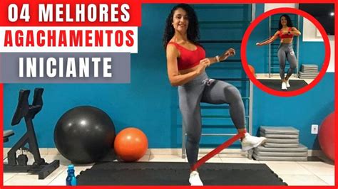 04 MELHORES EXERCÍCIOS DE AGACHAMENTO PARA DEFINIR PERNAS MINI BAND