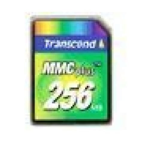 256Mb Transcend MMC Plus MultiMedia Memory Card