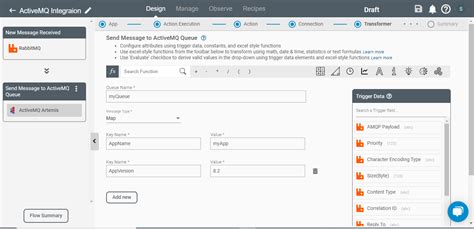 Activemq Artemis Actions Connect Ipaas