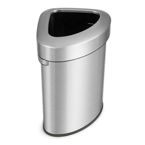 Corner Trash Can 16 Gallon 60 L Kitchen Garbage Can Large Open Top