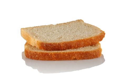 Two Slices Of Bread Stock Image Image Of Organic Nutrition 252579489