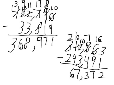 Subtract Math Elementary Math Math 4th Grade Showme