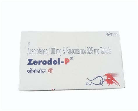 Zerodol P Tablets Strength 425mg At ₹ 48 Stripe In Vadodara Id