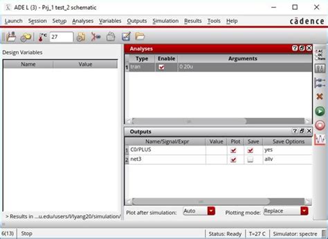 [virtuoso] What Is Wrong With My Rc Transient Simulation Custom Ic Design Cadence