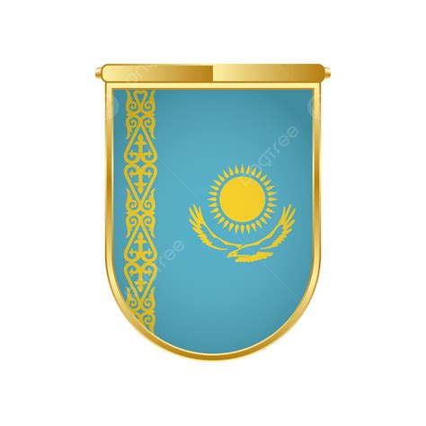 Kazakhstan Flag Vector Png Images Kazakhstan Flag Png Vector Design