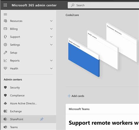 Access For SharePoint Tenant Admin Center Online Office 365