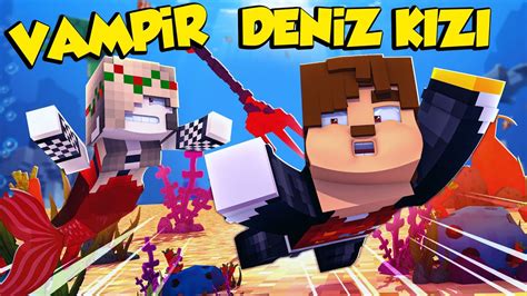 Vampİr Denİz Kizi Ve Yaratik Saldirisi Minecraft Youtube
