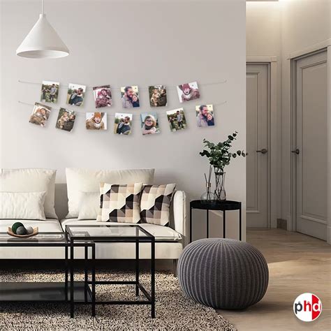 Magnetic Photo Display String Magnets Set