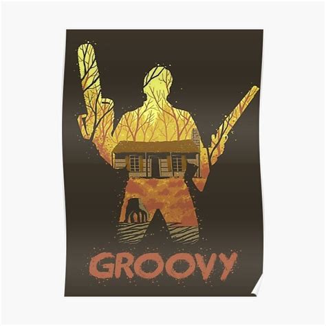 Ash Vs Evil Dead Poster For Sale By Collinsdrawings Redbubble