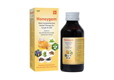 Honeygem Cough Syrup 100ml Jeevandip