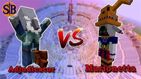 Marionetta Vs Adjudicator Minecraft Mob Battle Youtube