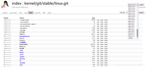 git获取指定版本的linux内核源码 git克隆特定版本内核 csdn博客
