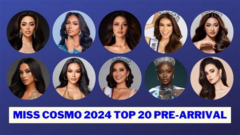 MISS COSMO 2024 TOP 20 PRE ARRIVAL YouTube