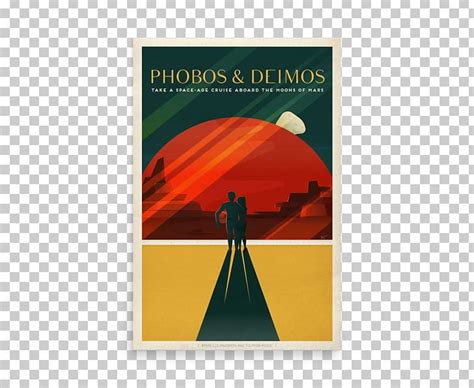Spacex Mars Transportation Infrastructure Phobos Poster Moons Of Mars