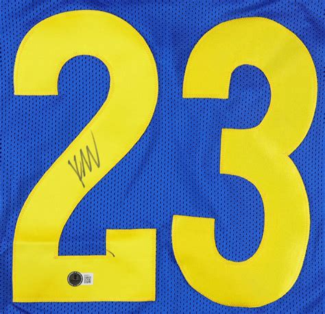 Kyren Williams Signed Jersey Beckett Pristine Auction