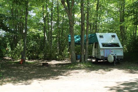 Camping Tobermory Village Campground Camping At The Tip Of