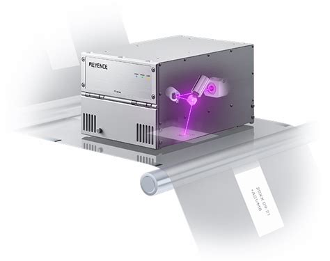 Keyence Uv Laser Coder On Foremost Fuji Horizontal Wrapping Off