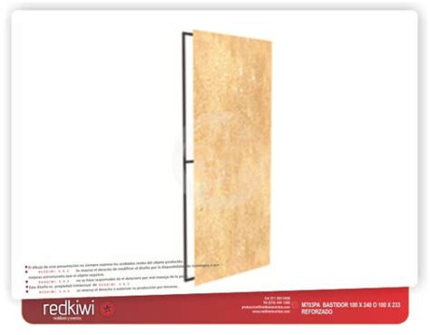 Bastidor Reforzado Con Mdf RedKiwi