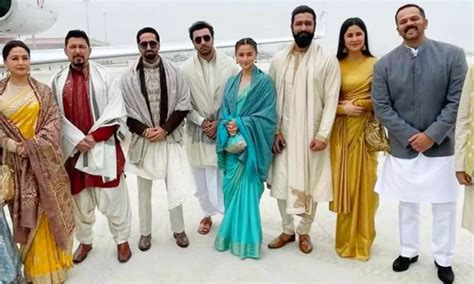 Film Celebrities Graces Ayodhya Ram Mandir Inauguration