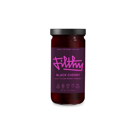 Filthy Black Cherries Whiskey Caviar