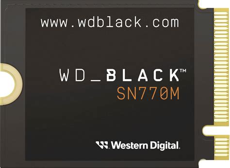 WD BLACK SN770M 1TB Internal SSD PCIe Gen 4 X4 M 2 2230 For ROG Ally