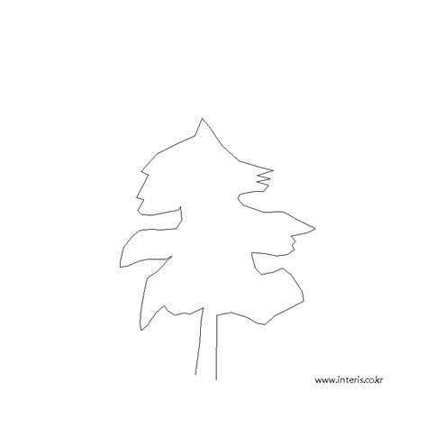 조경 나무입면 Tteaa010 Library Magnicad Cad Block Free Download
