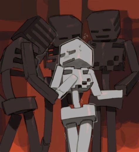 Mojang Artwork Horror Art Concepts Minecraft Ideas Skeleton