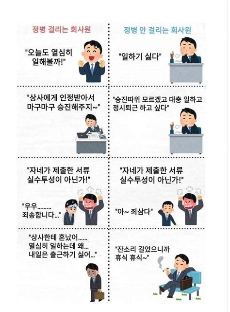 [잡담] 정병 안 걸리는 회사원 특징 인스티즈 Instiz 일상 카테고리