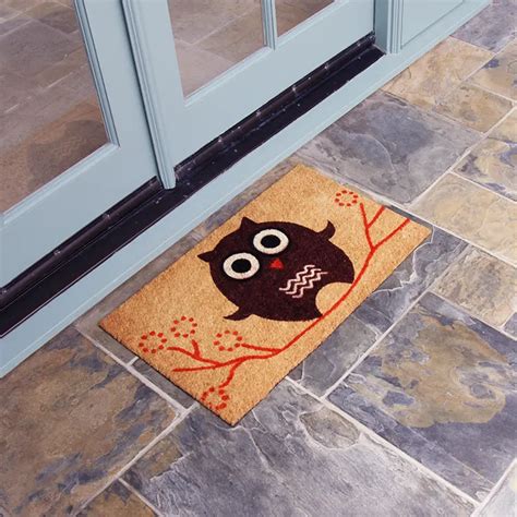 Rubber Cal Loving Owl Door Mat Kit 18 X 30 2 Doormats