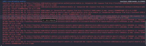 Unbound Breakpoint In Angular Project And Could Not Read Source Map