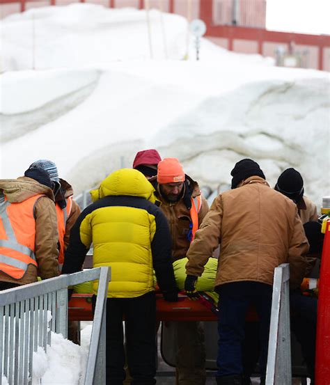 Injured Antarctic Expeditioners Arrive In Hobart Australian Antarctic