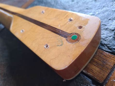 Fender Squier J Jazz Bass Neck 40th Anniversary Reverb