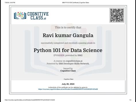 Ravi Kumar Gangula On Linkedin Datascience Python Ibm Cognitiveclass
