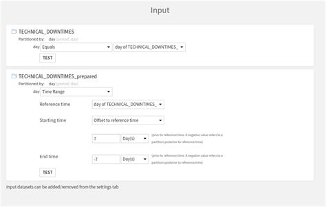 Recipes With Time Range Dependence Partitions Is It Possible To Ignore Missing Partitions