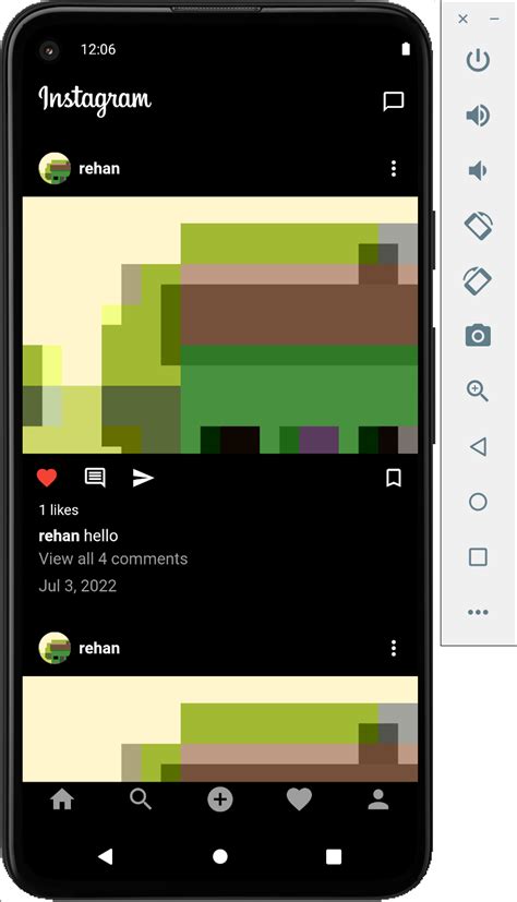 GitHub Rehanganapathy Instagram Clone Flutter An Instagram Clone Coded In Flutter Sdk Using