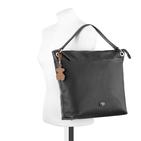 Saca Urban Pixie En Color Negro Marrón Tous