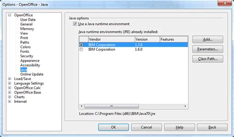 importing data into openoffice calc with the ibm toolbox for java jdbc