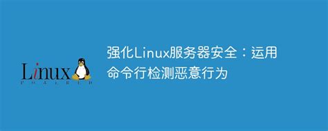 强化linux服务器安全:运用命令行检测恶意行为 美云 强化linux服务器安全:运用命令行检测恶意行为 美云
