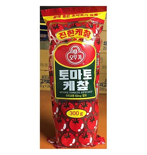 토마토케찹 케첩 재료 오뚜기 업소용 식자재 식당 대용량 X5 300g W668d43 티몬