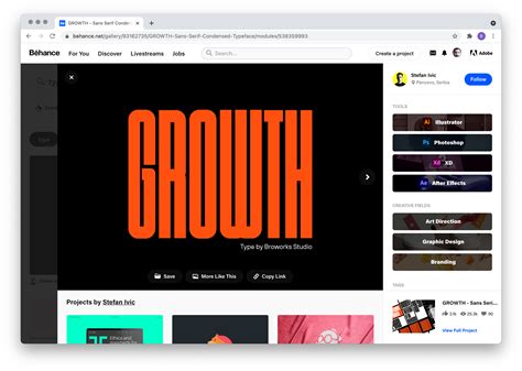 Guide Search Filter Creative Work Behance Helpcenter