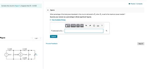 Solved A Review Constants Consider The Circuit In Figure Chegg