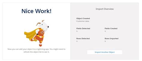 Create A Custom Object From A Spreadsheet In Salesforce Lightning