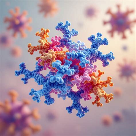 Protein Images Biology Ai Generated Visuals