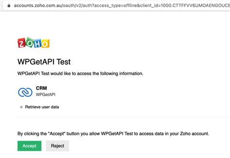 grant type authorization code wpgetapi