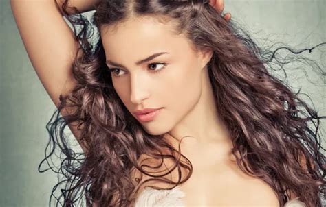 Wallpaper Look Style Background Hair Hand Girl For Mobile And