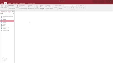 Optimize Table Properties In Access